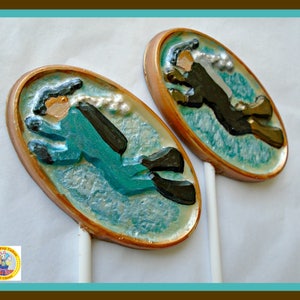 Shark Gift/chocolate Shark/jaws Chocolate Gift/edible Shark Lollipop ...