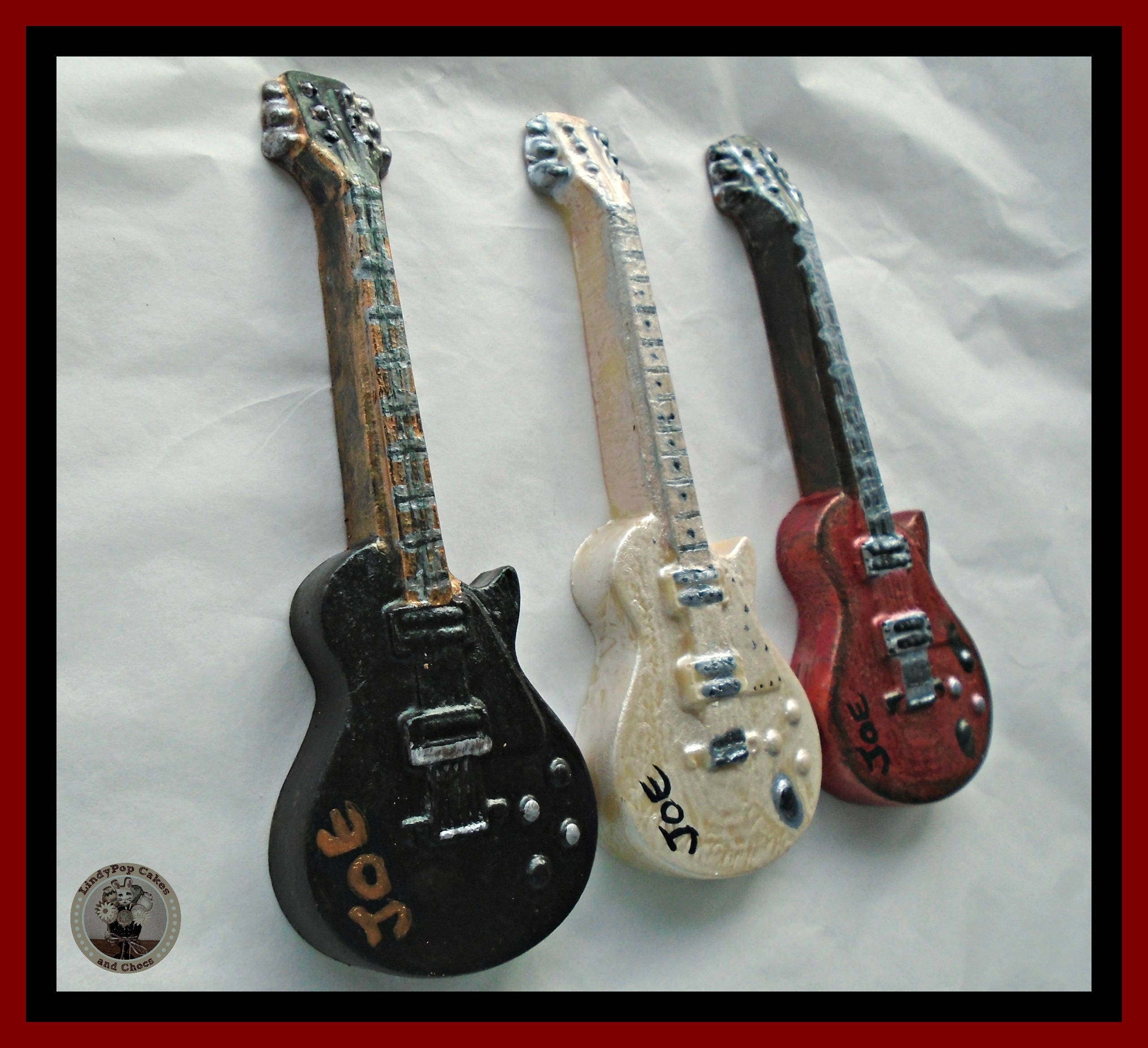 Chocolate Guitars/guitar Player Gift/electric Guitar | Etsy UK