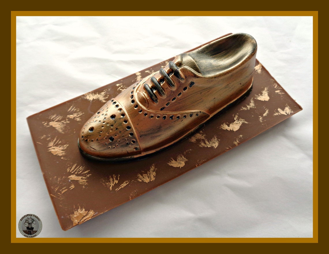 Mens Chocolate Shoe Gift/male Shoe Lover/brogues/smart - Etsy