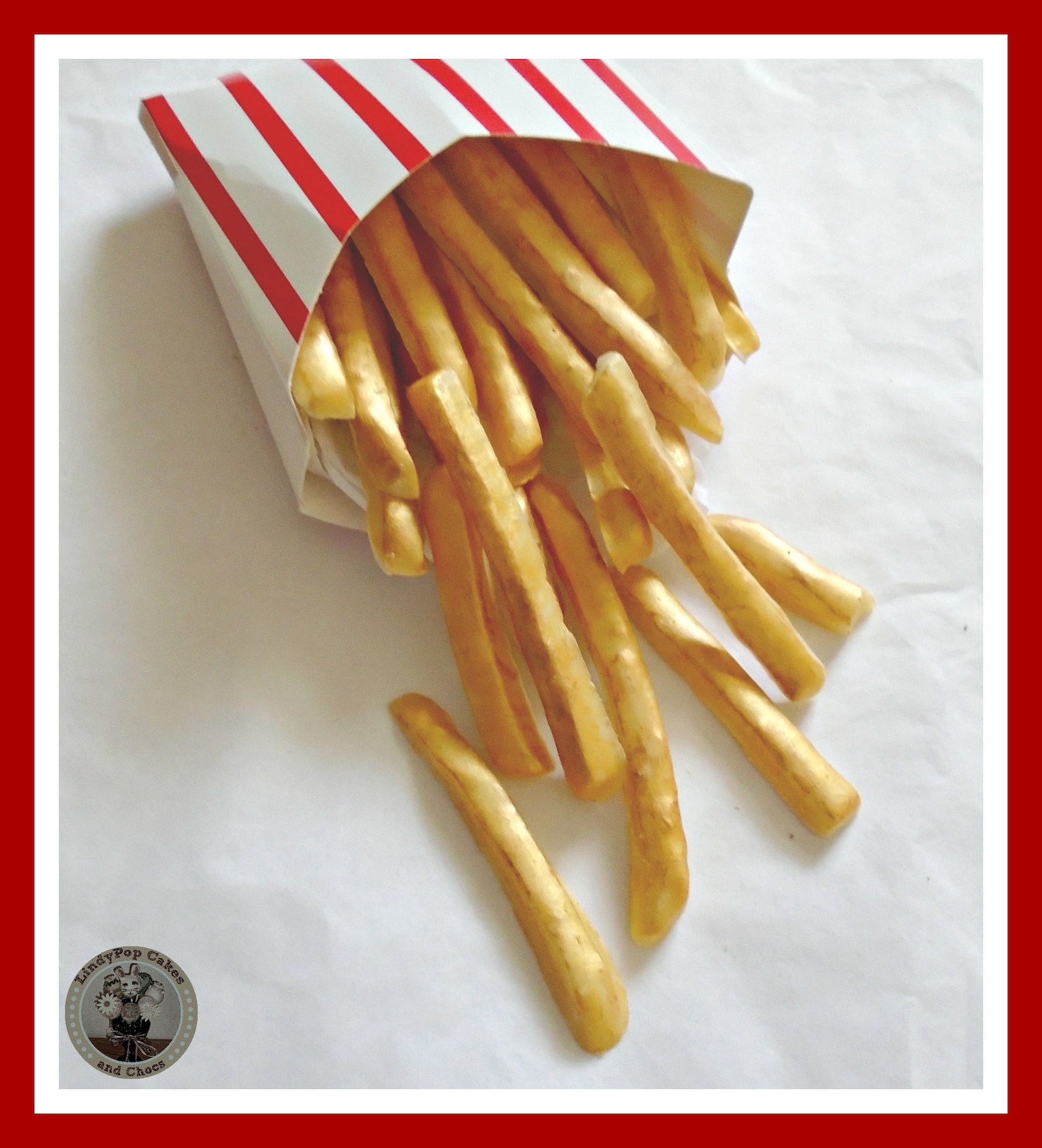 Chocolate Fries/chips/fast Food/fake French Fries/burger/fun - Etsy
