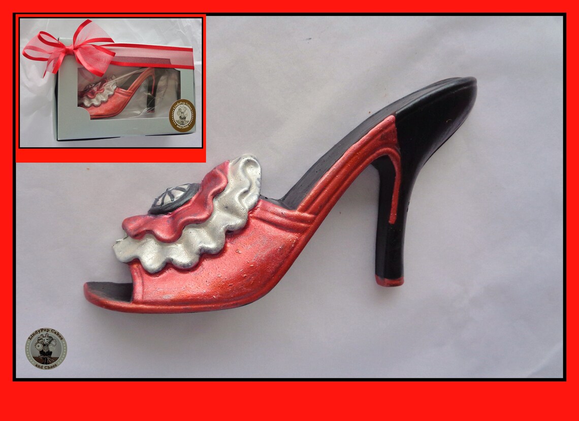 Chocolate Shoe/edible Shoe/high Heel/shoe Gift/chocolate Gift - Etsy