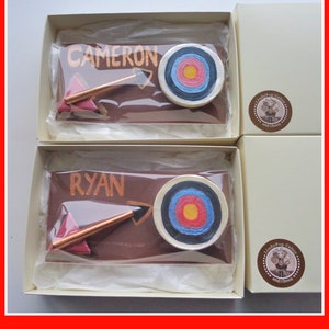Archery Gift/chocolate Gift/archer/target/arrow/bow/arrowsmith/bullseye ...