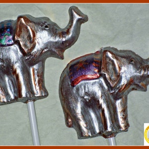 Elephant Chocolate Lollipops/indian Elephant/asian/animal Jungle ...