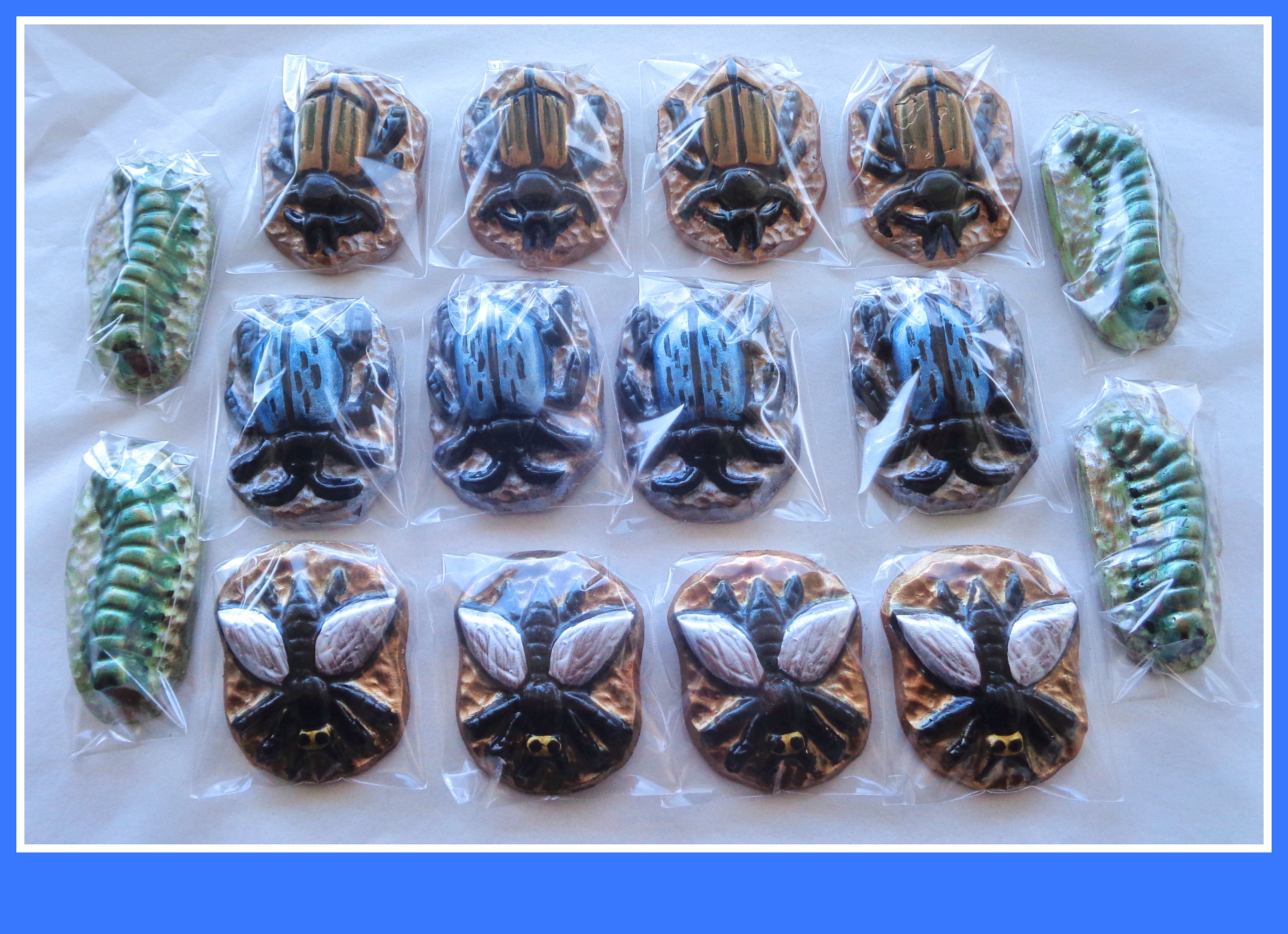 Chocolate Bugs/edible Insects/cake Topper - Etsy UK