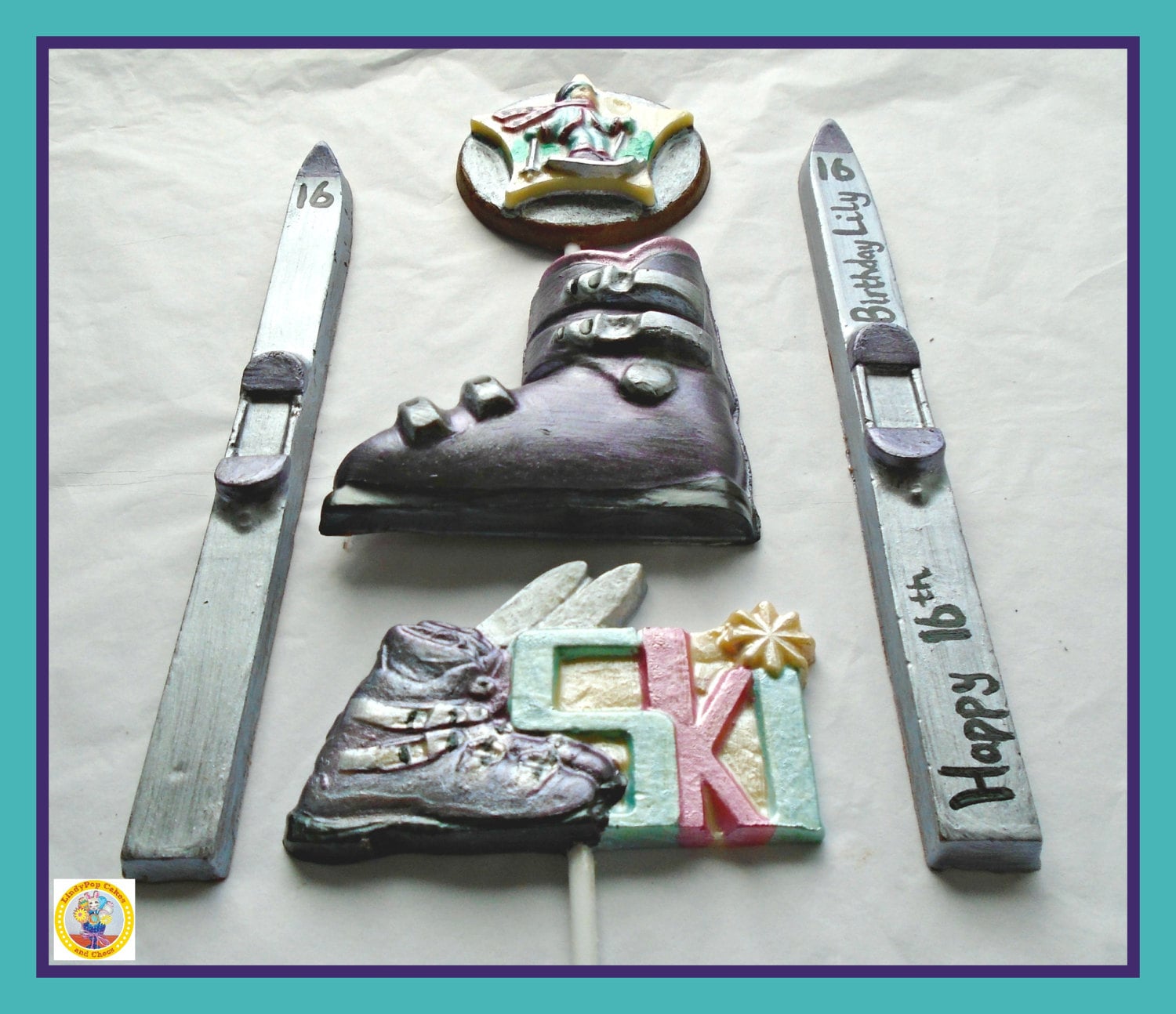 Ski Gift Chocolate Gift/skiing/skier/ski Boots/skis/winter | Etsy