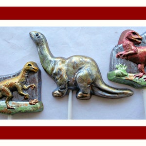 Dinosaur Chocolate Gift/diplodocus/velociraptor/raptor/t Rex/dinosaur ...