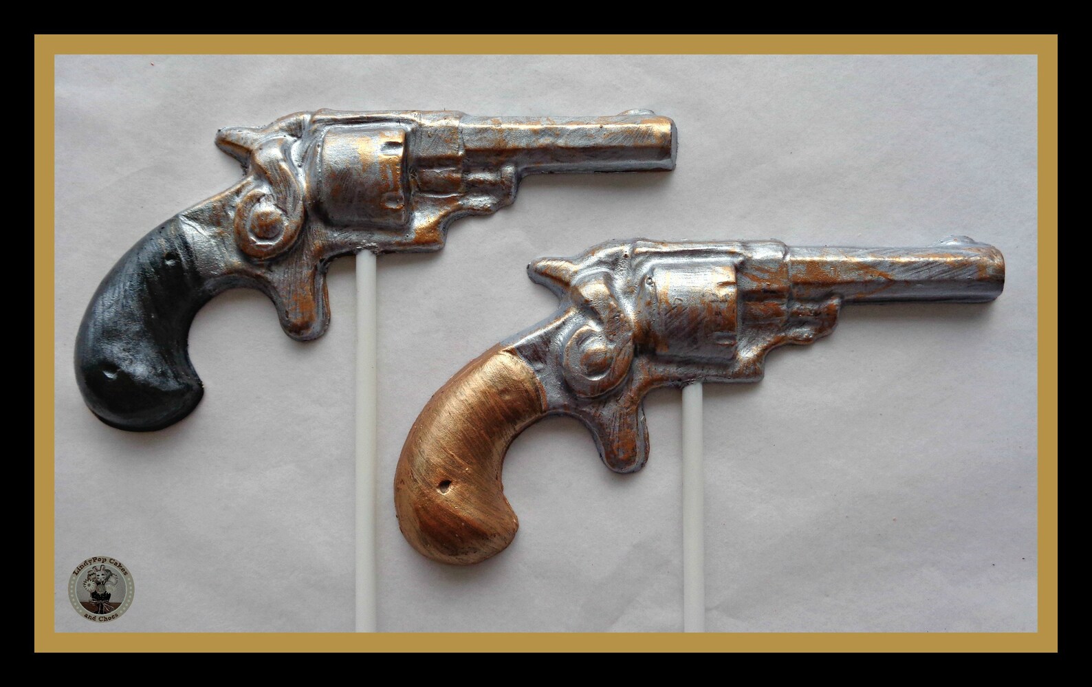 Chocolate Pistols/chocolate Gun/chocolate Lollipops for - Etsy