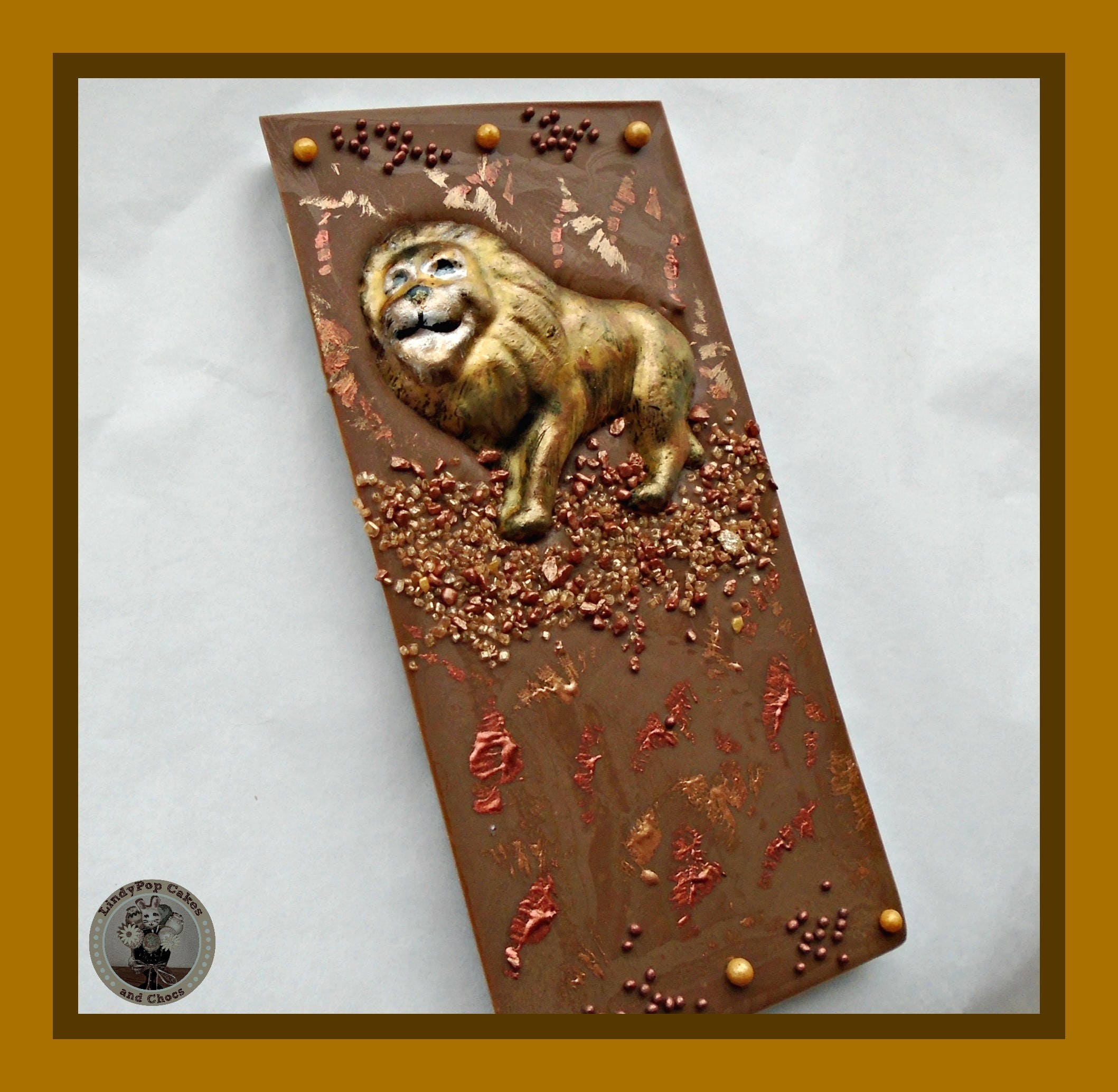 Chocolate Lion/Chocolate Gift/Edible Lion Gift/Africa/African | Etsy