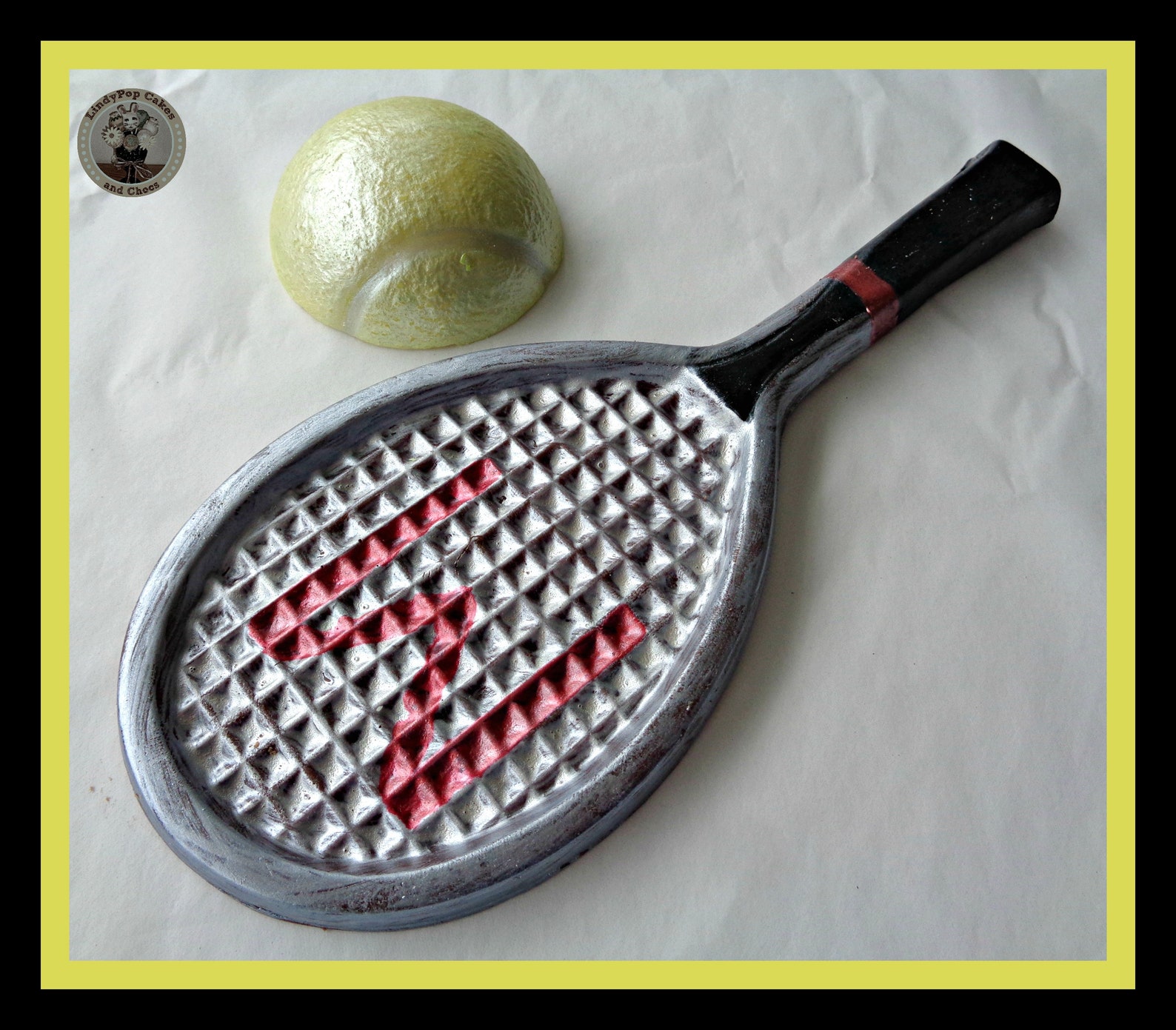 Tennis Gift/chocolate Gift/edible Tennis Racket/ball/tennis - Etsy