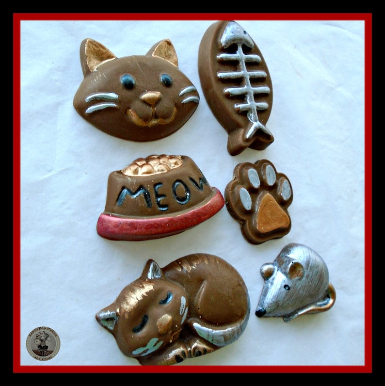 Cat Lover Gift/chocolate Cat/pet Kitten/edible Cat/cake - Etsy