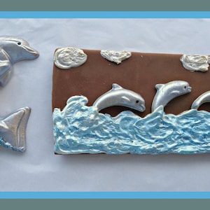 Dolphin Gift/chocolate Dolphin Birthday Gift/edible - Etsy