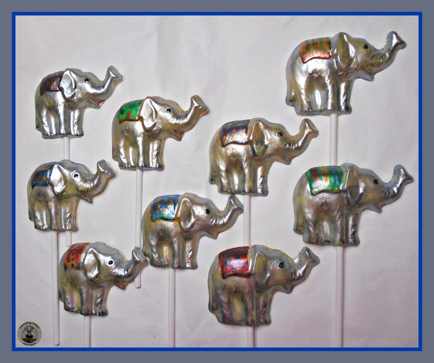 Elephant Chocolate Lollipops/Indian Elephant/Asian/Animal - Etsy.de