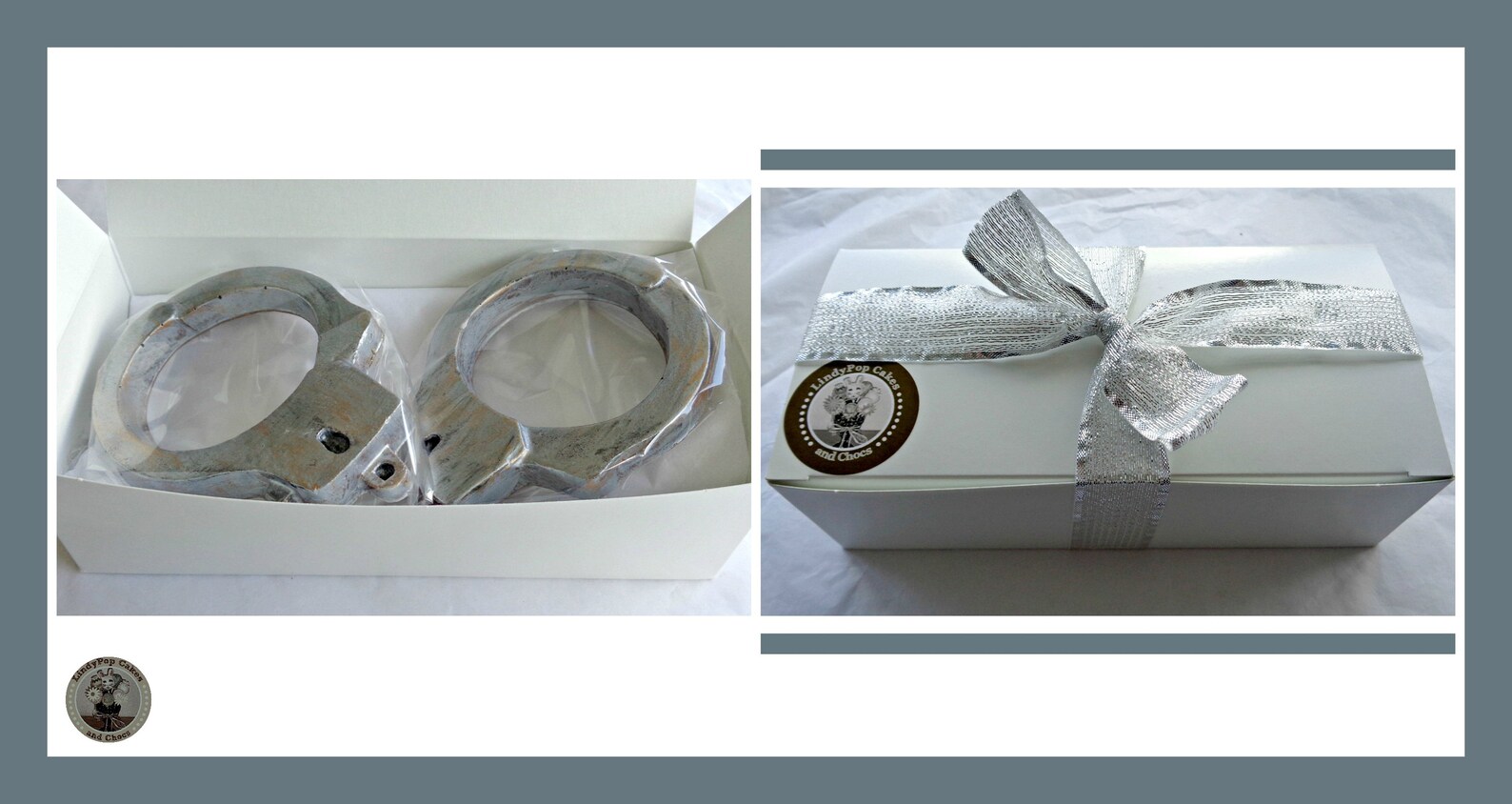 Chocolate Handcuffs/edible Hand Cuffs/cake Topper/cake - Etsy