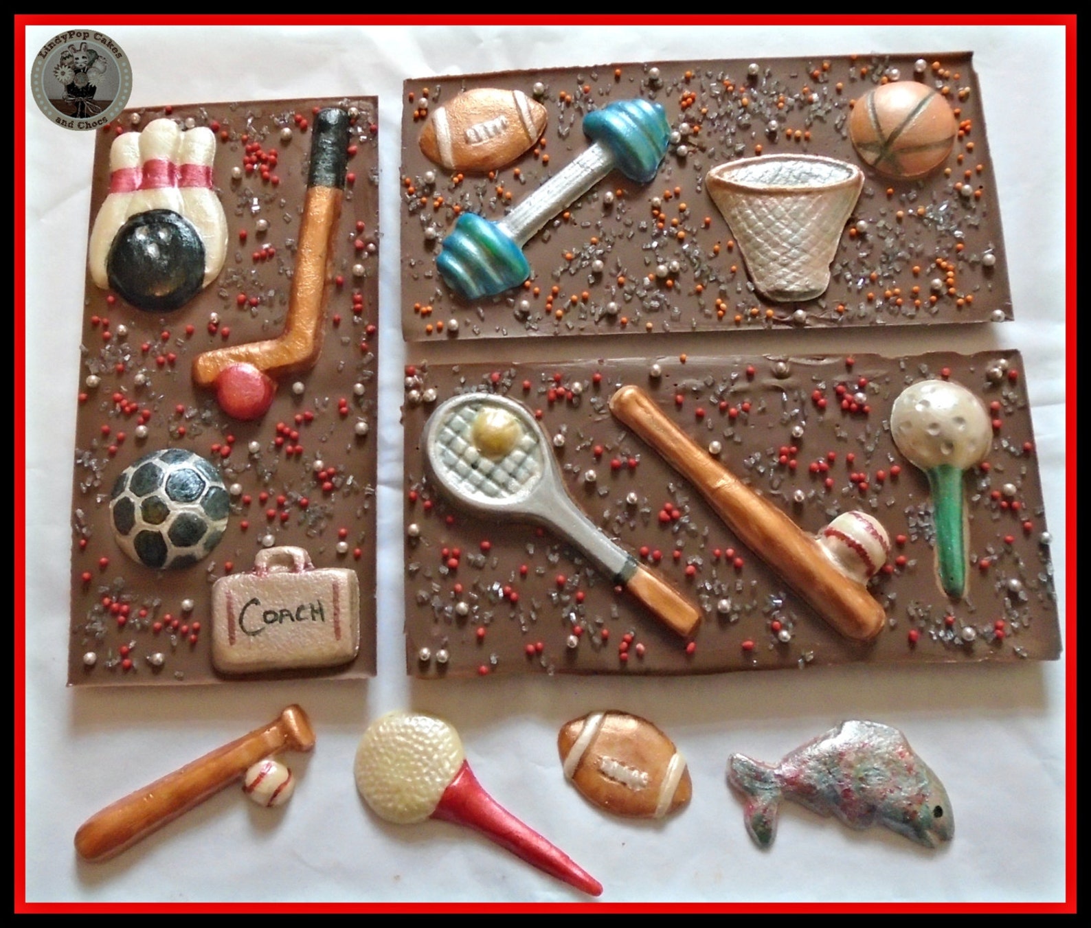 Chocolate Sports Gift/sports - Etsy