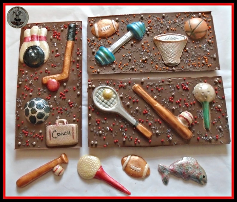 Chocolate Sports Gift/sports - Etsy