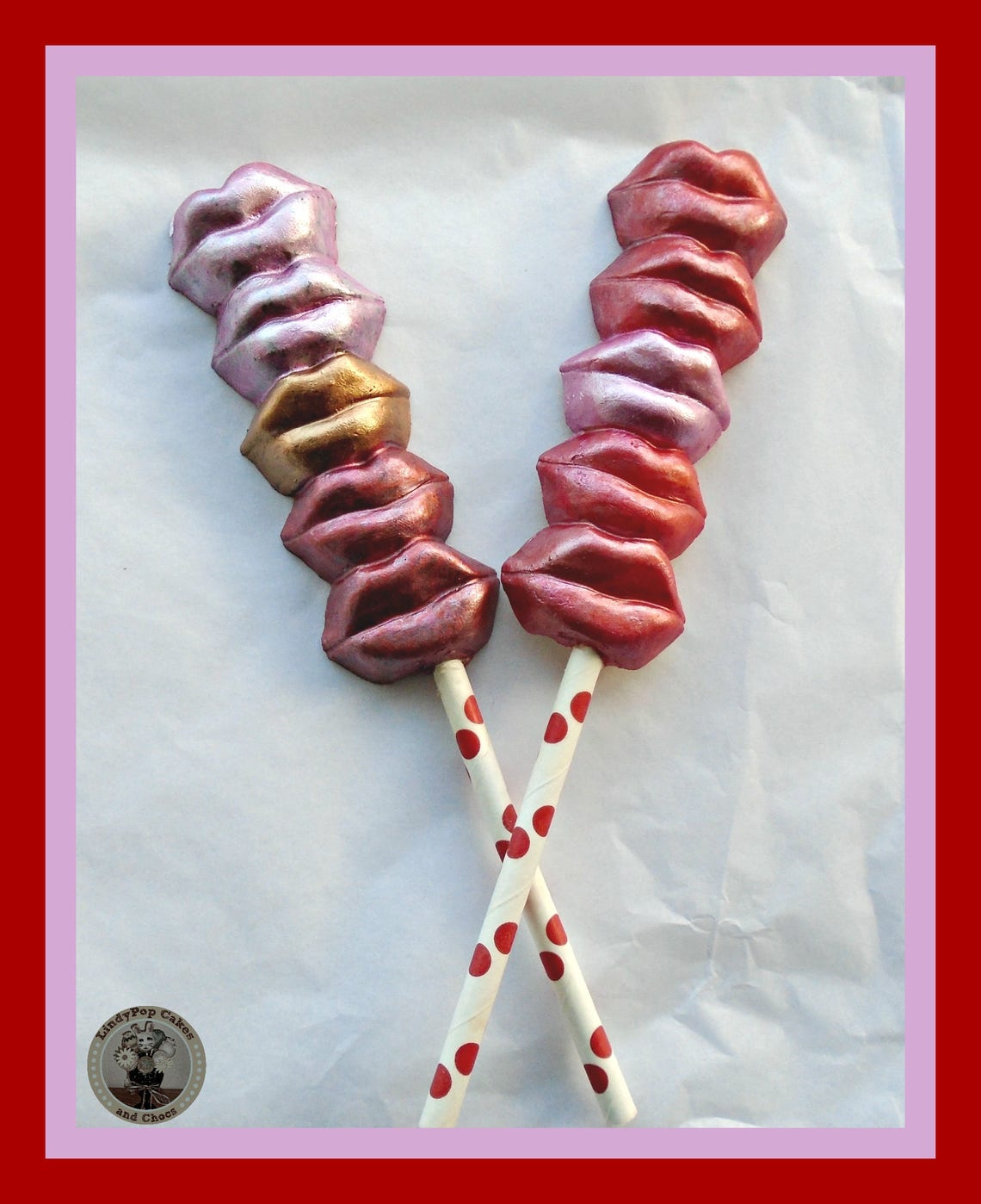 Chocolate Lips/fun Valentine Gift/kiss/lipstick/kisses/edible - Etsy