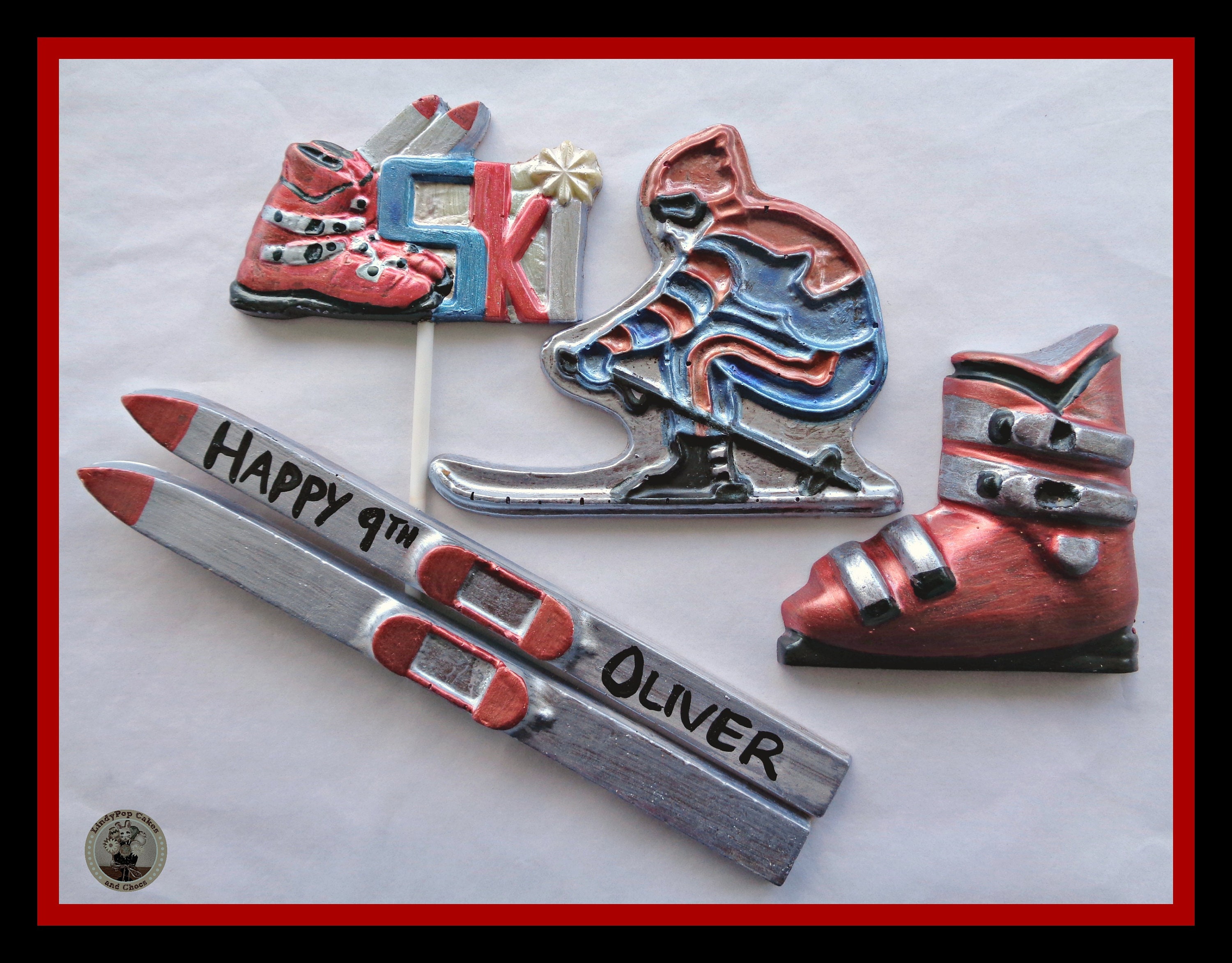 Ski Gift Chocolate Gift skiing skier ski Boots skis winter Etsy