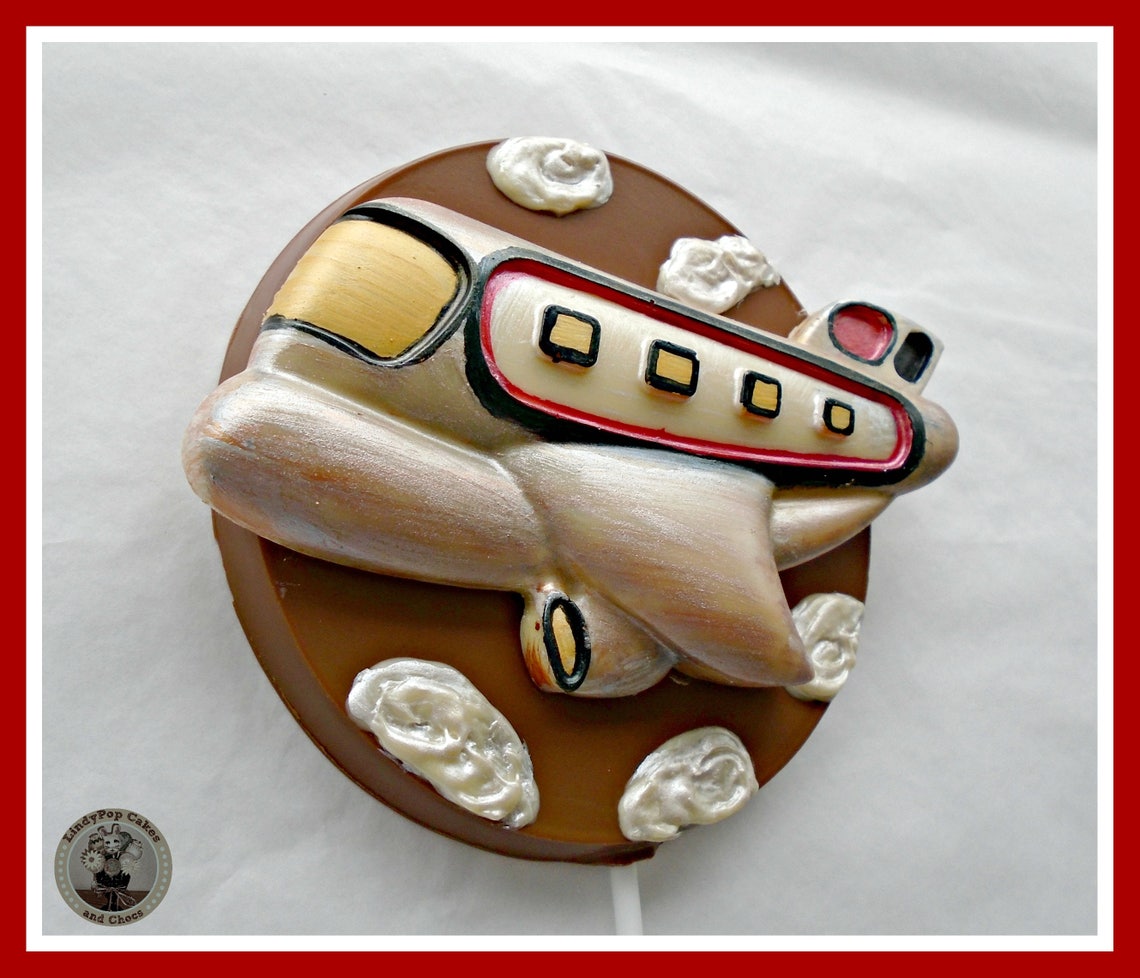 Airplane Chocolate Gift/plane/bon Voyage/holiday/vacation/air - Etsy