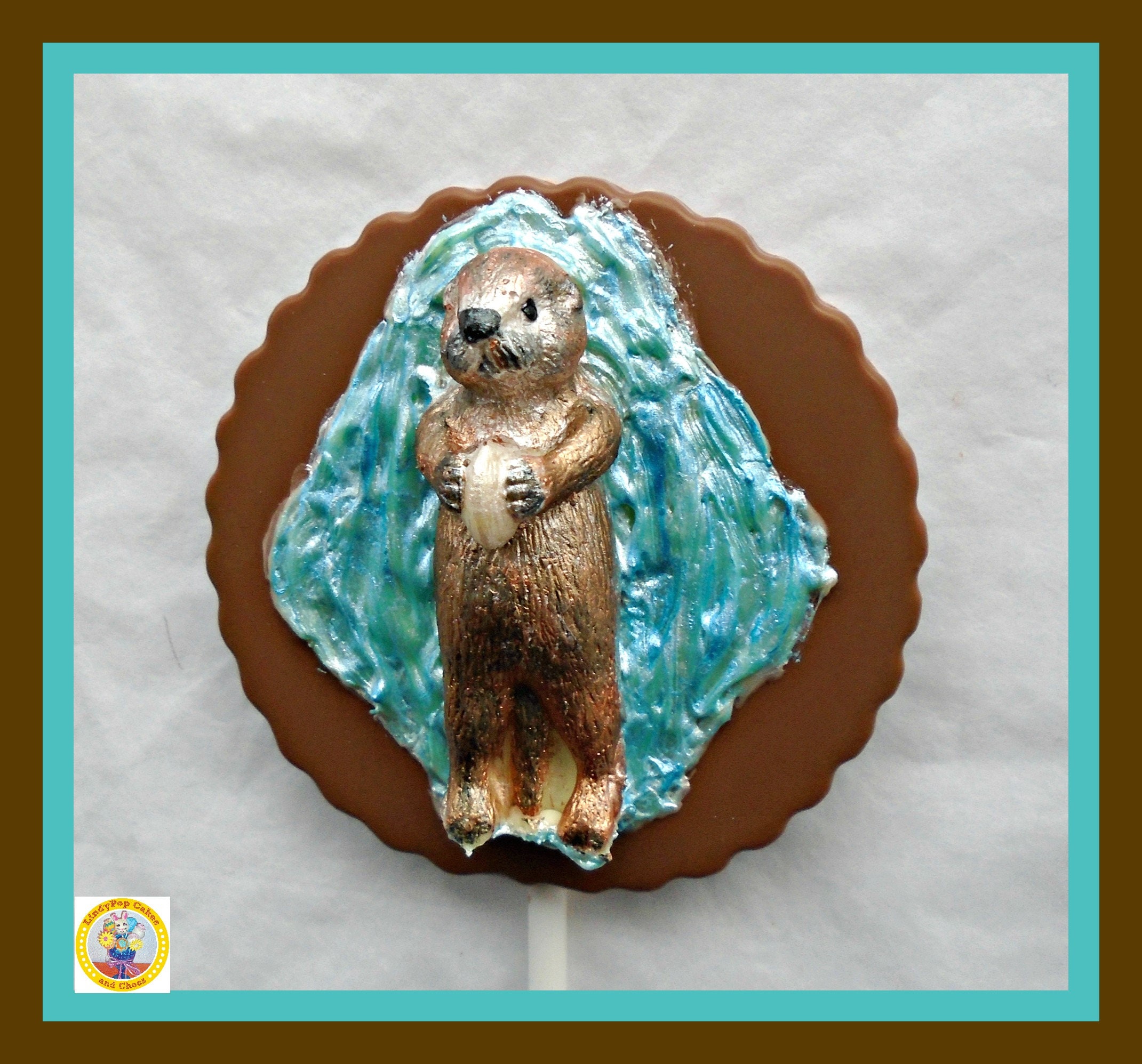 Otter Gift/Chocolate Gift for Her Him/Chocolate Sea | Etsy