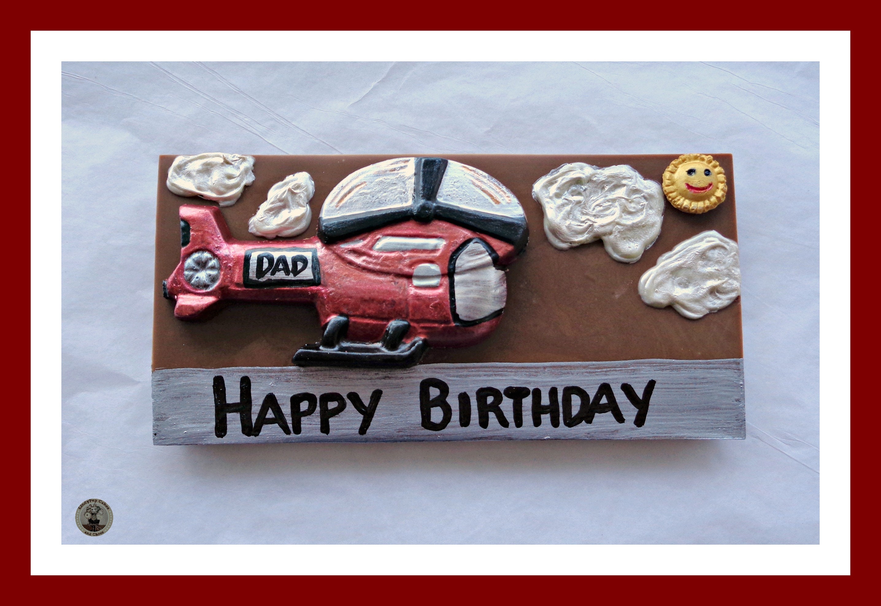 Helicopter Gift/chocolate Gift/edible | Etsy