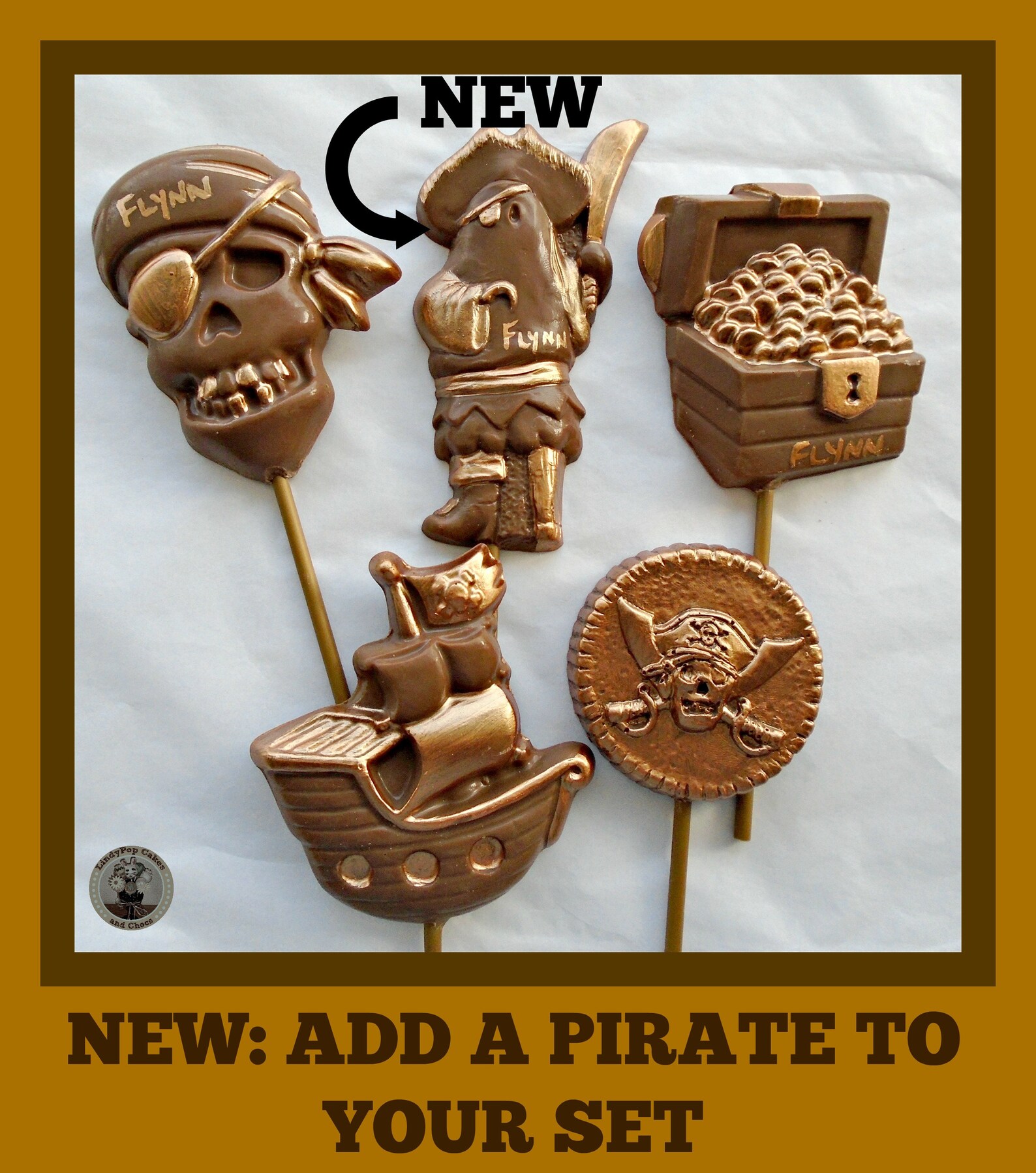 Pirate Chocolate Lollipops/boys Chocolate/pirate Party Favours/boys ...