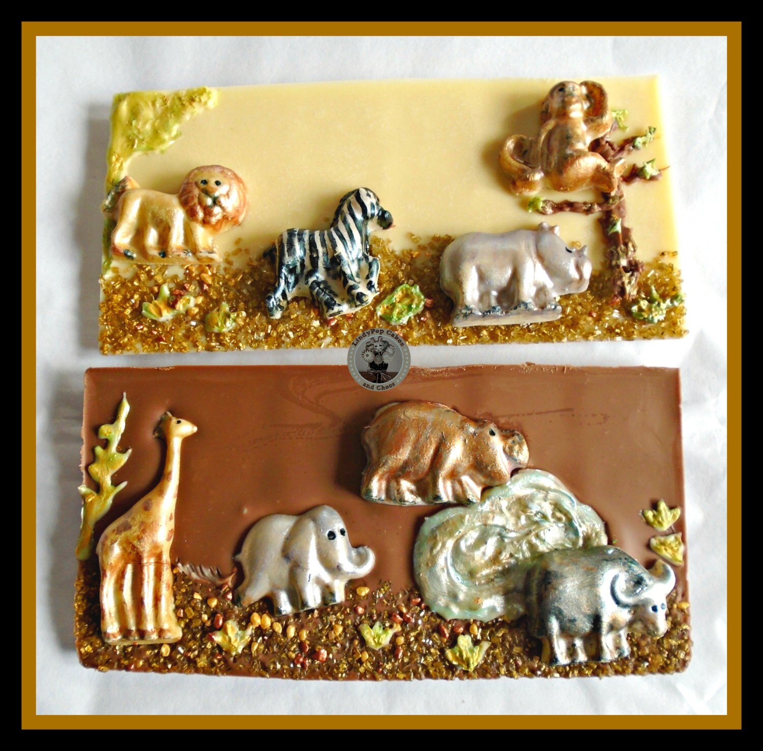 Safari Animal Chocolate Gift/African/Wild/Africa/Kids | Etsy