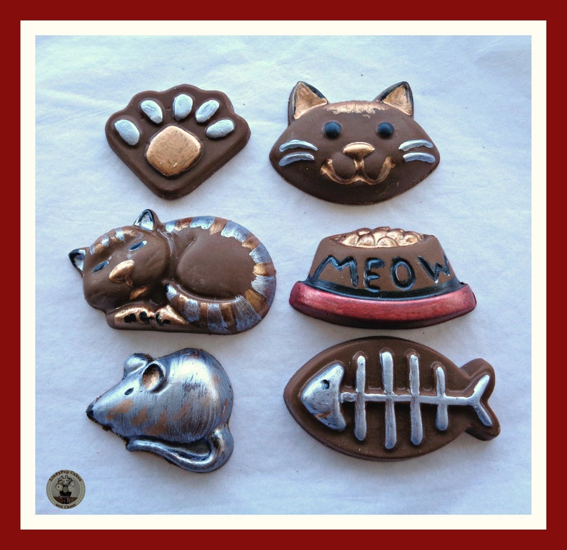 Cat Lover Gift/chocolate Cat/pet Kitten/edible Cat/cake - Etsy