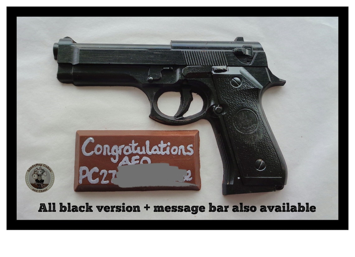 Chocolate Gun/edible Pistol/military Weapons/army - Etsy