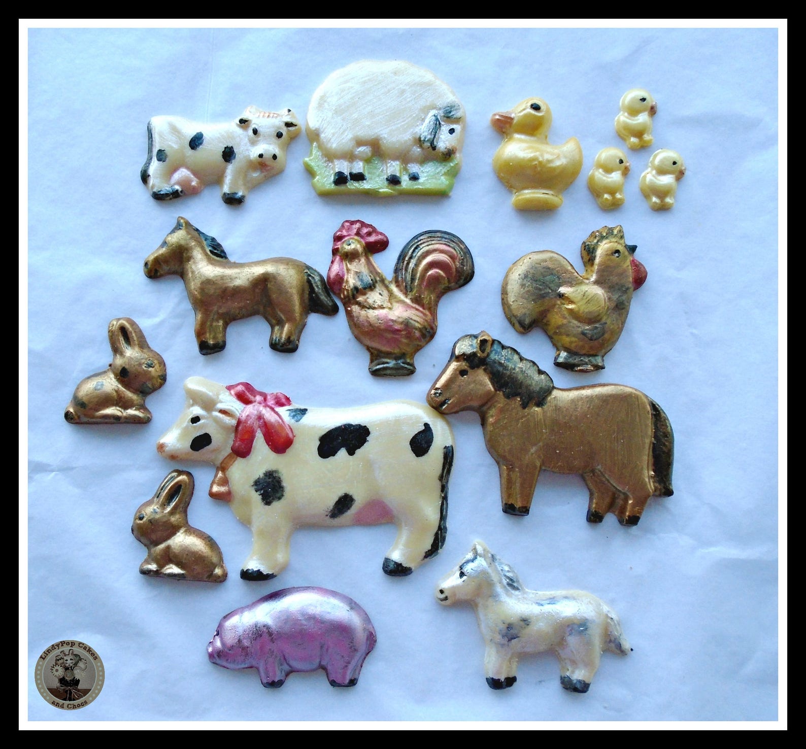 Farm Animals Chocolate Gift/farmyard/farmer/farm Party/kids - Etsy