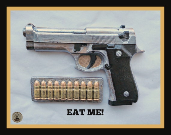 Chocolate Gun/edible Pistol/military Weapons/army - Etsy