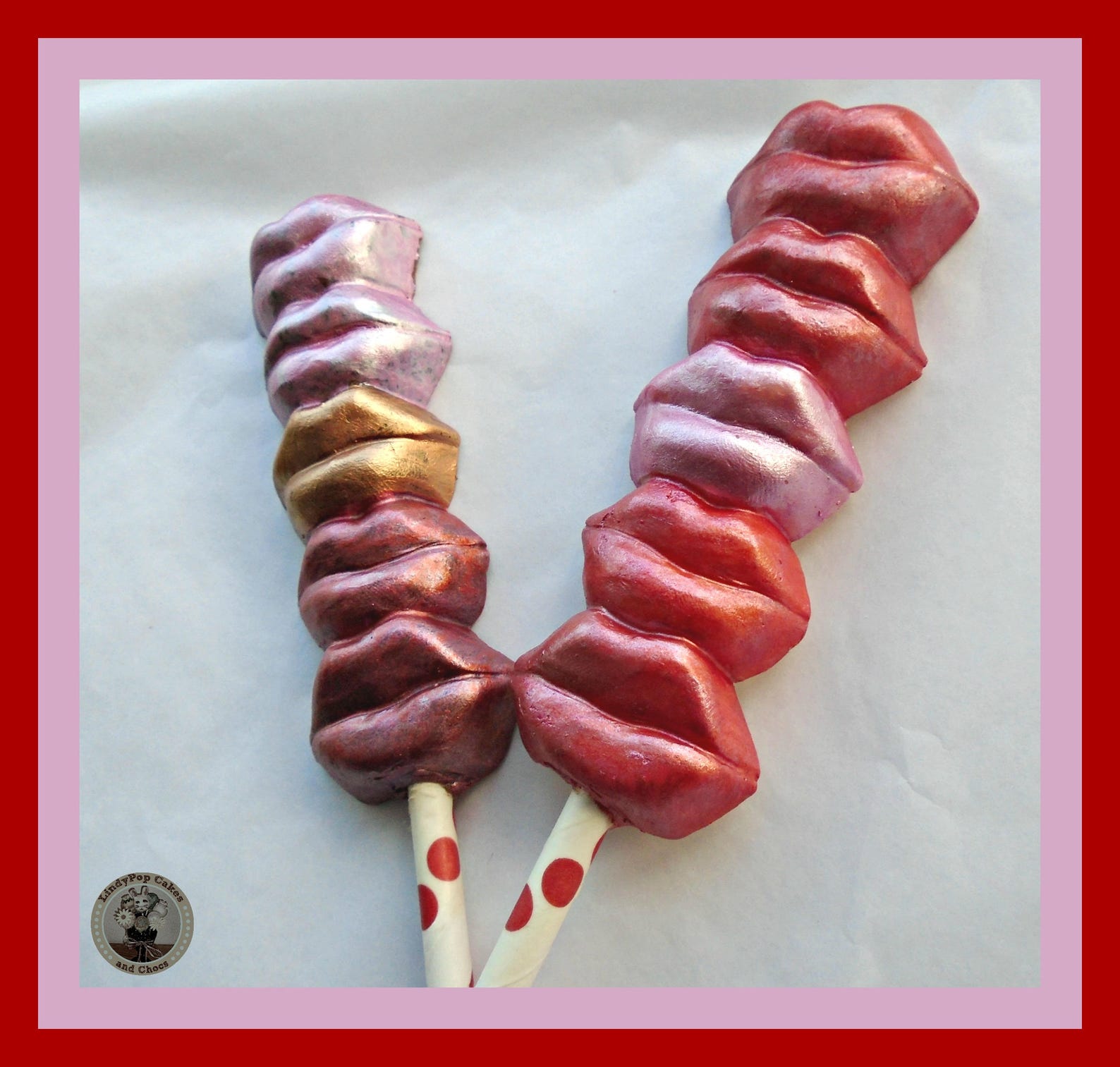 Chocolate Lips/fun Valentine Gift/kiss/lipstick/kisses/edible - Etsy