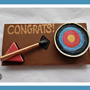 Archery Gift/chocolate Gift/archer/target/arrow/bow/arrowsmith/bullseye ...