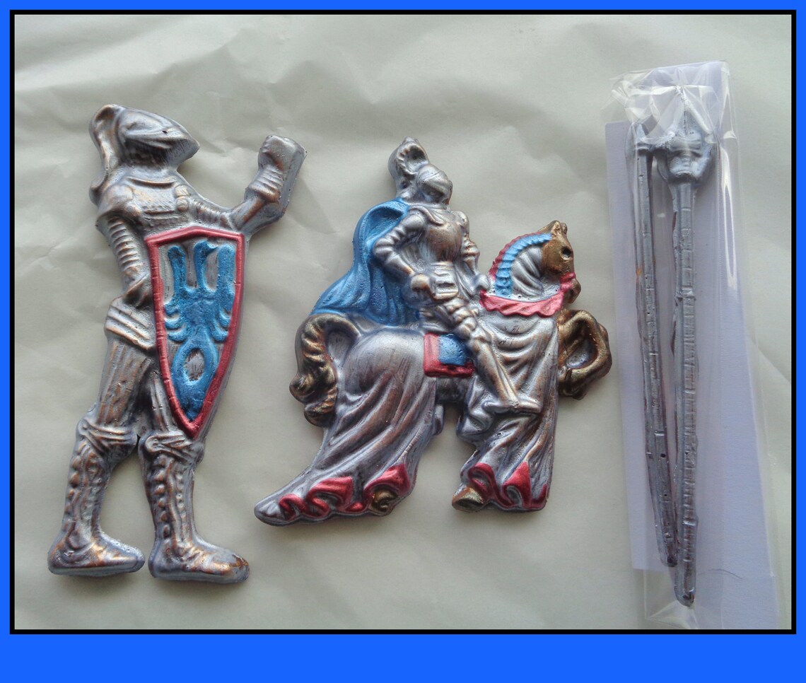 Medieval Knights Chocolate Gift/metal Armour/history - Etsy