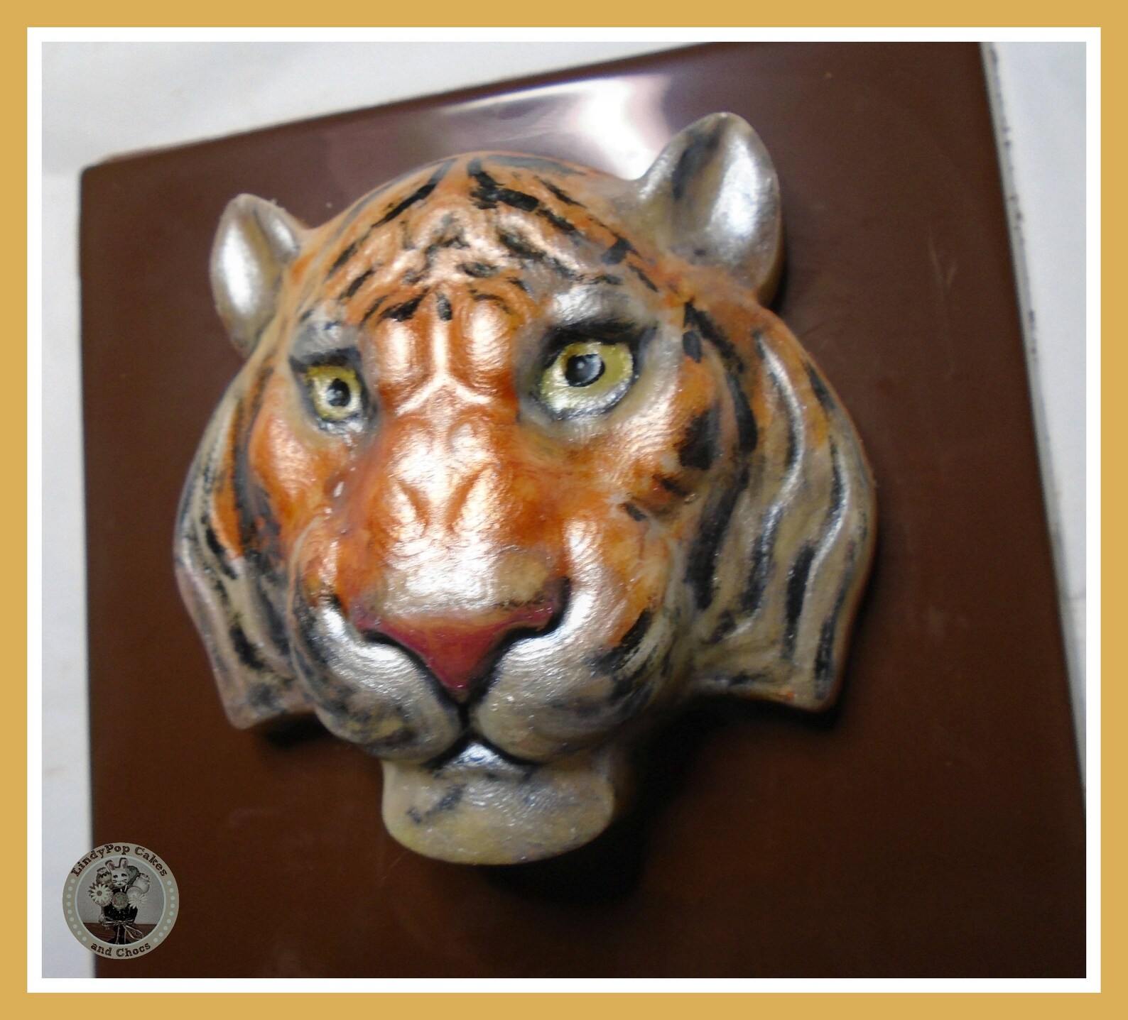 Tiger Gift Chocolate Tiger/jungle/big Cat/edible Tiger/men | Etsy