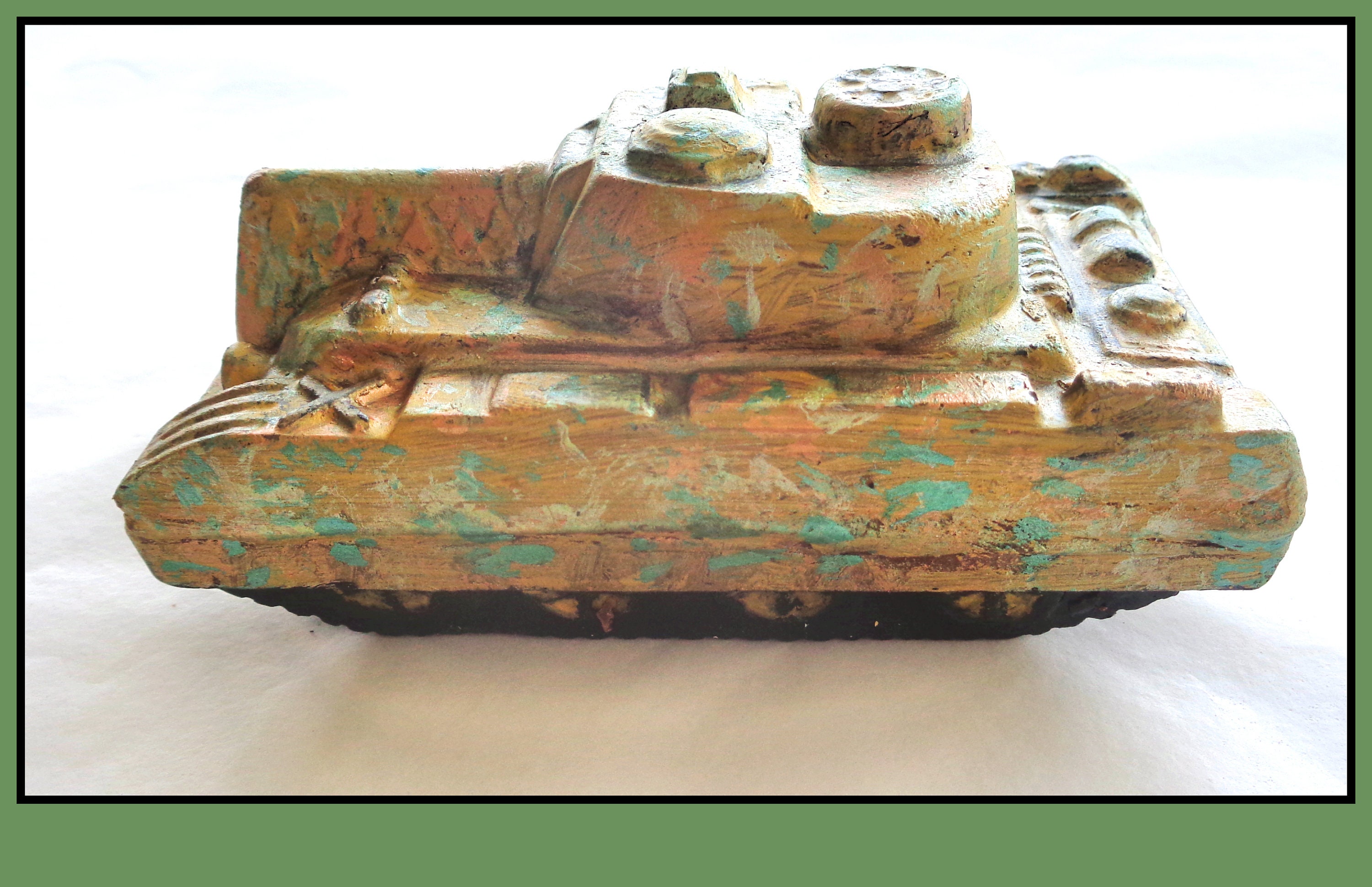 Army Chocolate Tank/edible Tank Cake Topper/world - Etsy UK