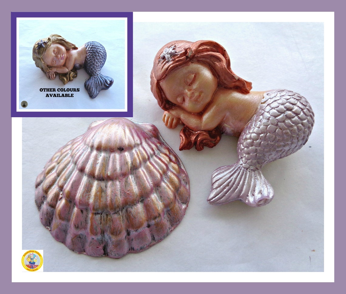 Mermaid Chocolate Cake Topper Decoration/chocolate Mermaid | Etsy