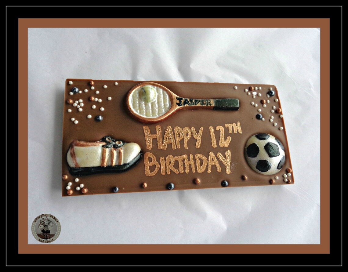Chocolate Sports Gift/sports - Etsy