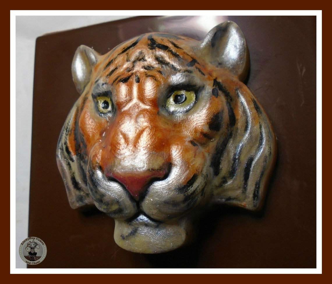 Tiger Gift Chocolate Tiger/jungle/big Cat/edible Tiger/men - Etsy