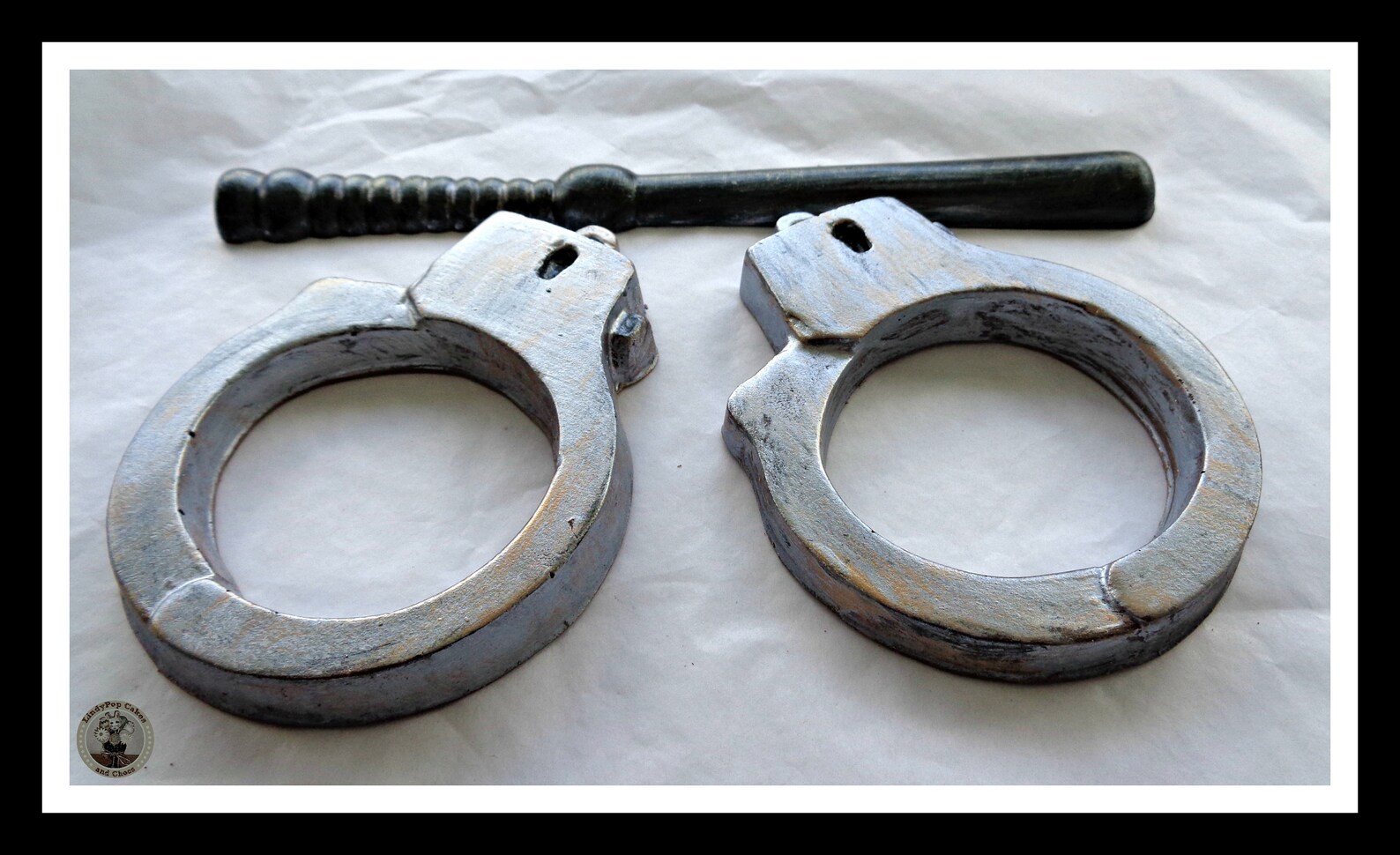 Chocolate Handcuffs/edible Hand Cuffs/cake Topper/cake - Etsy