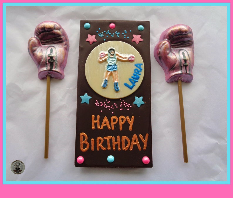 Boxing Gift/chocolate Gift/male Boxer/mens Sport/personalised | Etsy