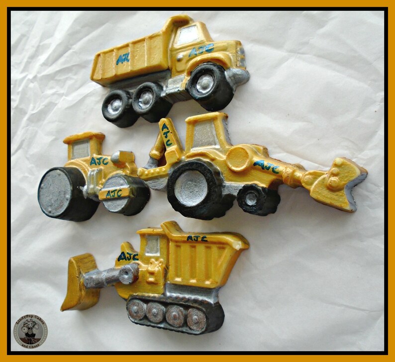 Chocolate Construction Vehicles/construction Gift/boys - Etsy