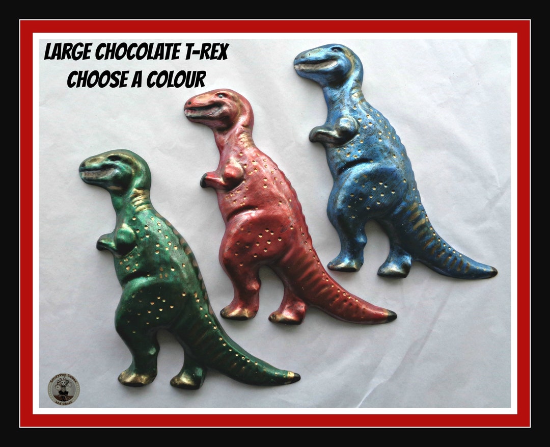 Dinosaur Gift/chocolate Trex Tyrannosaurus Rex/edible Dinosaur/boys ...