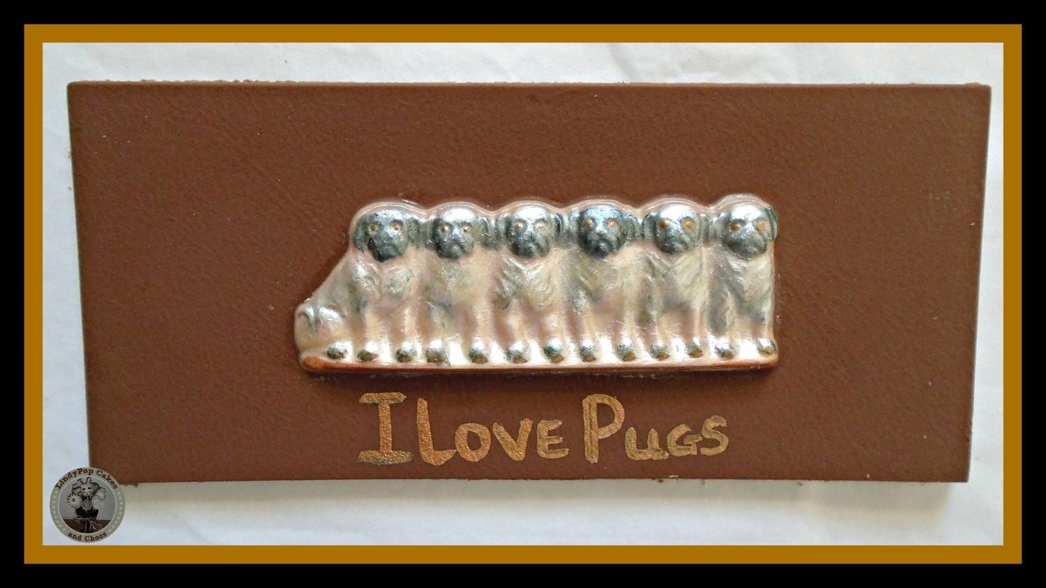 Pug Gift/pug Chocolate Gift/pug Dog/loves Pug Owner/edible Pug - Etsy
