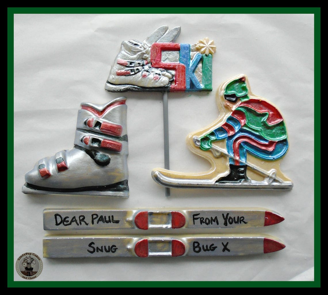 Ski Gift Chocolate Gift/skiing/skier/ski Boots/skis/winter - Etsy