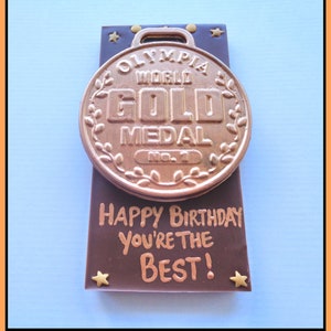 Chocolate Medal/sports Medal/edible Gold Medal/pretend Olympic Medal ...