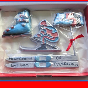 Ski Gift Chocolate Gift/skiing/skier/ski Boots/skis/winter Sport/snow ...