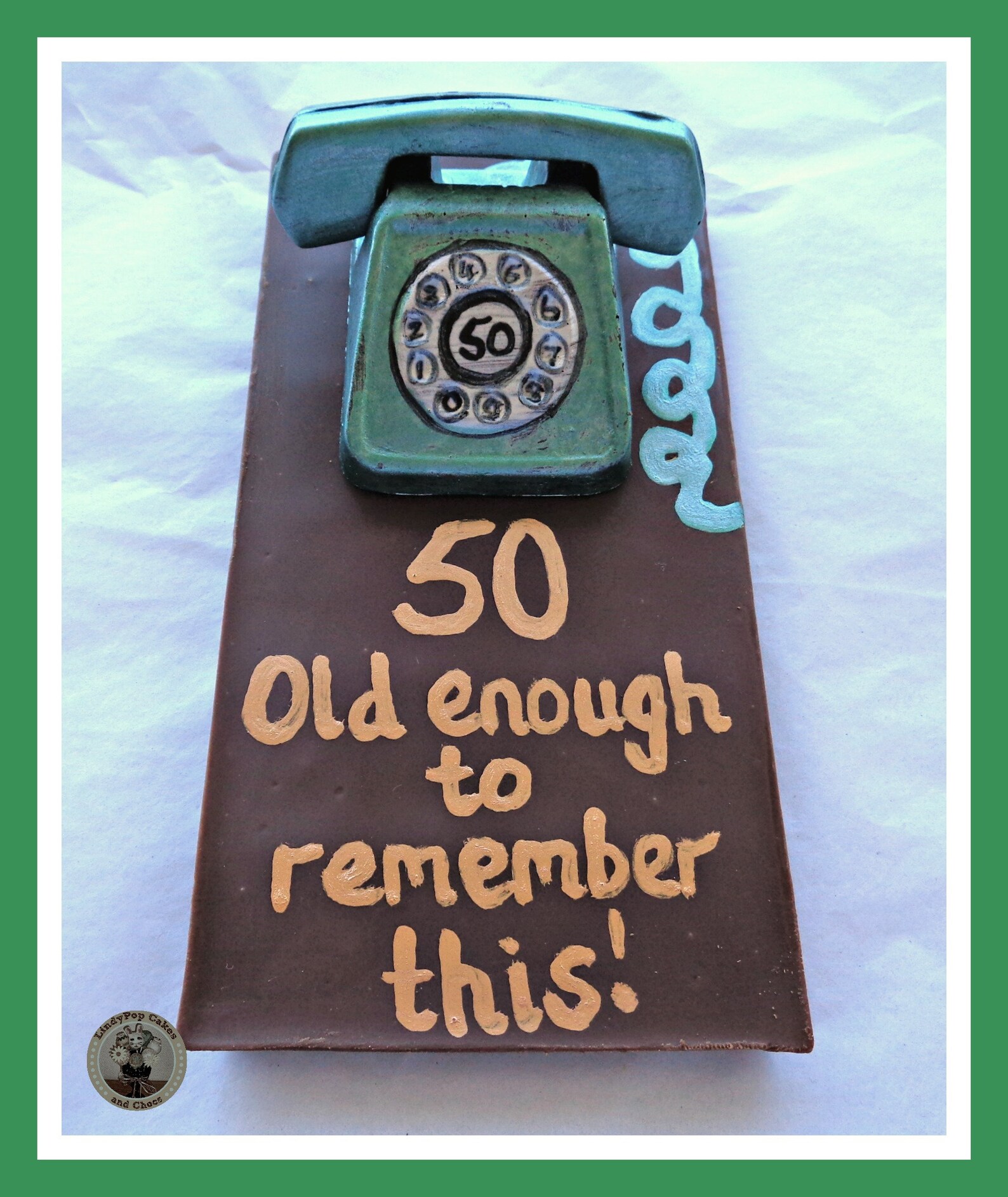 Retro Chocolate Telephone Gift: Novelty Birthday Present - Personalised ...