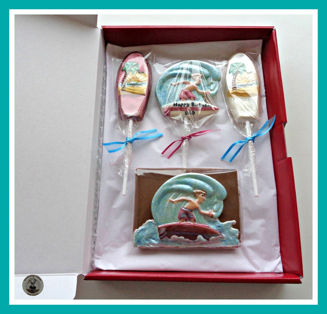 Surfing Gift Chocolate Gift/surfer/surf Board/watersports/male | Etsy