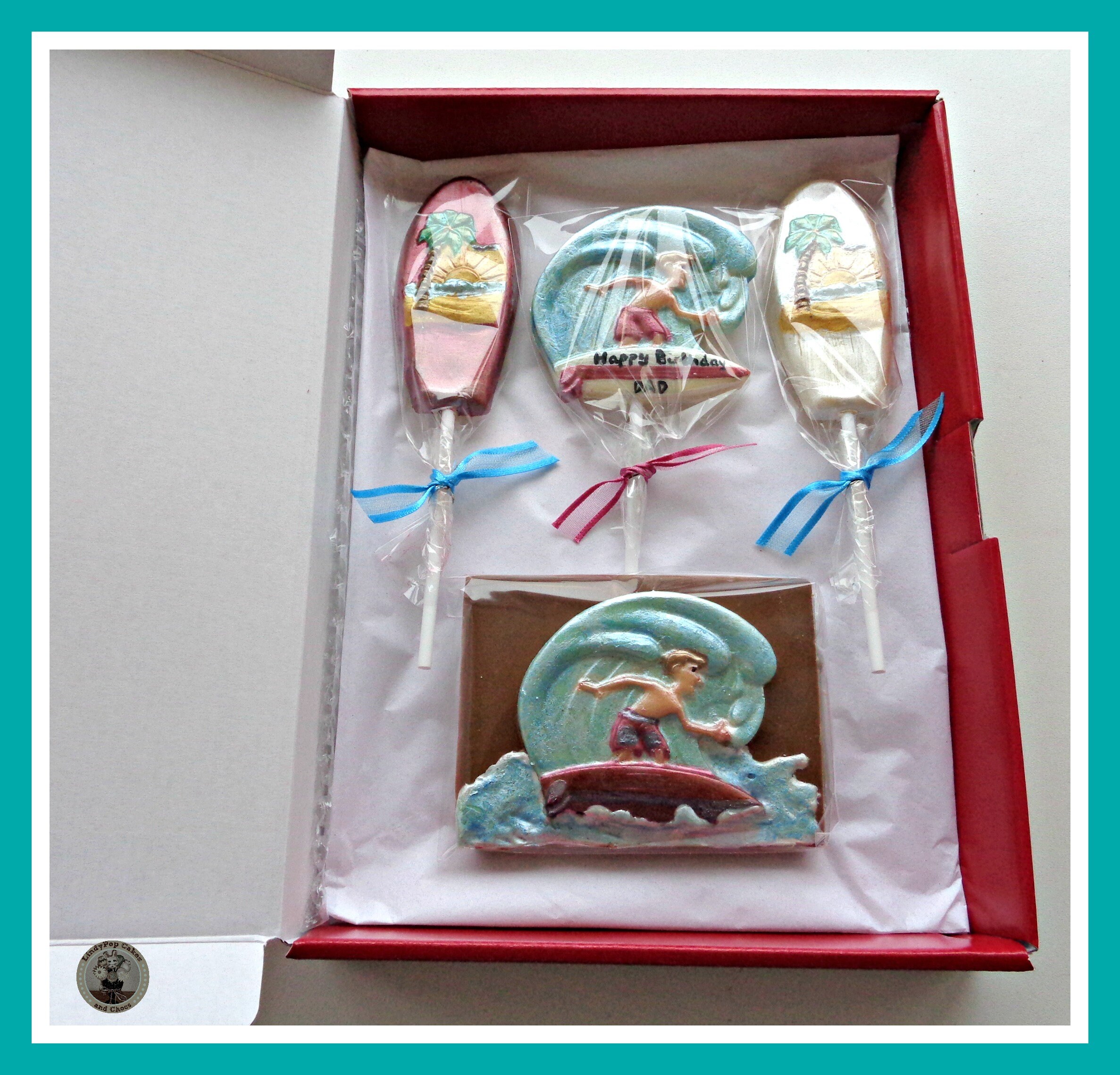 Surfing Gift Chocolate Gift/surfer/surf Board/watersports/male | Etsy