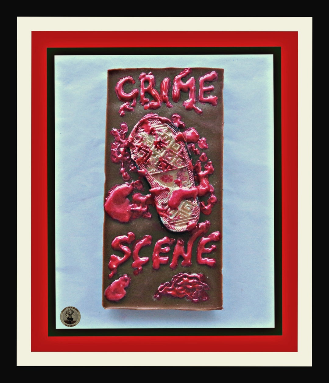 Crime Scene Chocolate Gift: Forensic Science, Mystery Fan - Hand ...